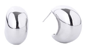 Smooth Rounded Hoops – BeDazzled